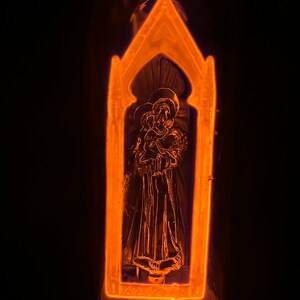 Antique 1922 St Anthony Light Very Rare Lamp Vintage Religious - Etsy