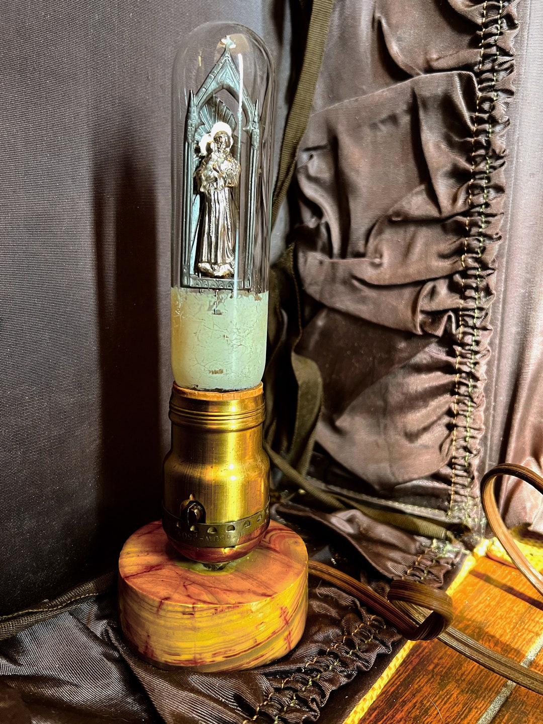 Antique 1922 St Anthony Light Very Rare Lamp Vintage Religious - Etsy