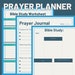Bible Study Guides, Prayer Journal, Sermon Notes, Faith Digital Planner ...