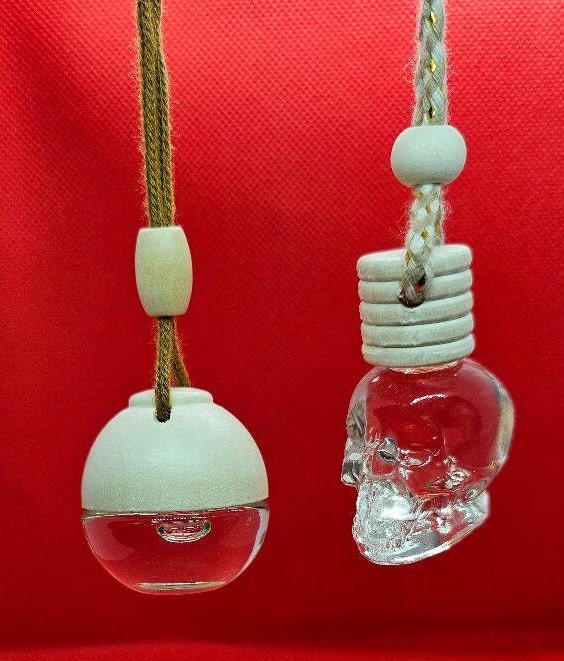 Skull Car Diffuser, Air Freshener, Small Space Air Freshener, Circle ...