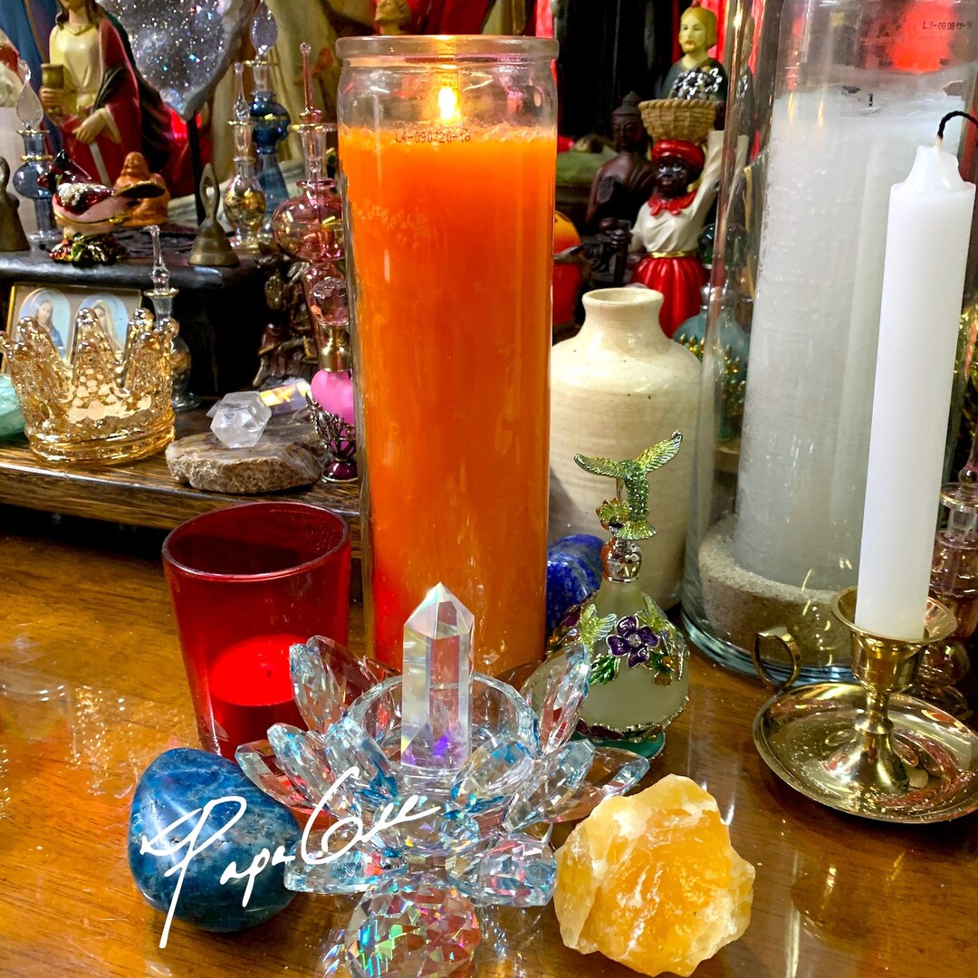 Attraction 7 Day Ritual Candle Spell - Candle Altar Service to Bring ...