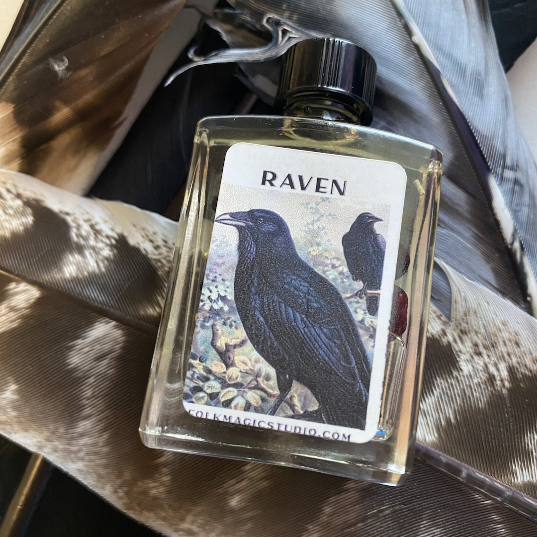 Raven Oil – for Signs and Insight - Hoodoo Ritual Oil - Etsy