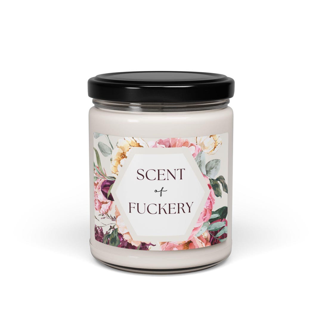 Funny Scented Soy Candle Gag Gift for Adults 9oz Candle, Aromatherapy ...