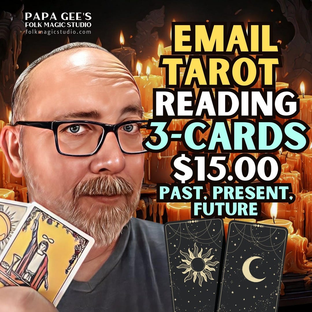 Tarot Reading by Email - 3 Cards for Past, Present, and Future - Tarot ...