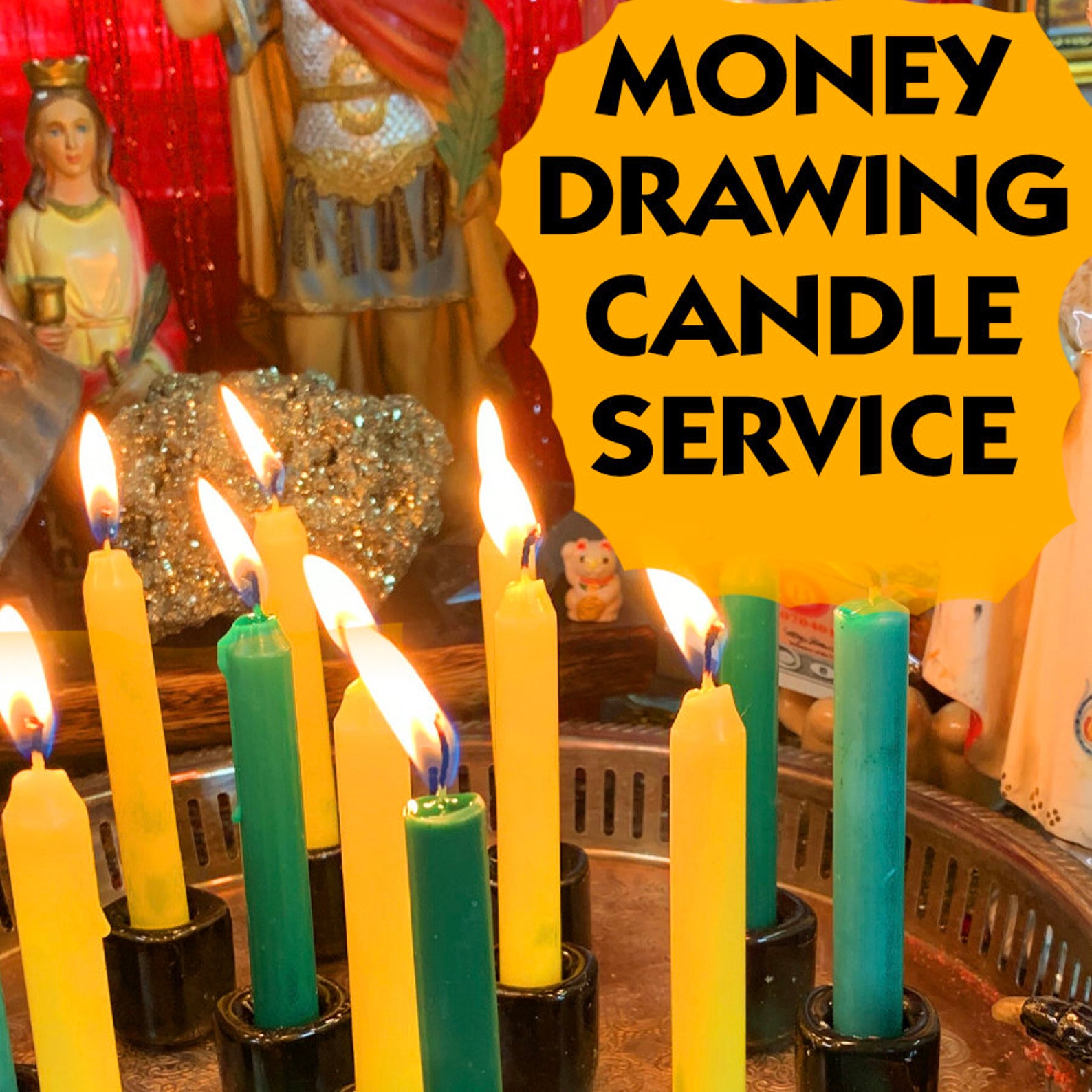 Community MONEY Candle Altar Service EVERY THURSDAY - Etsy