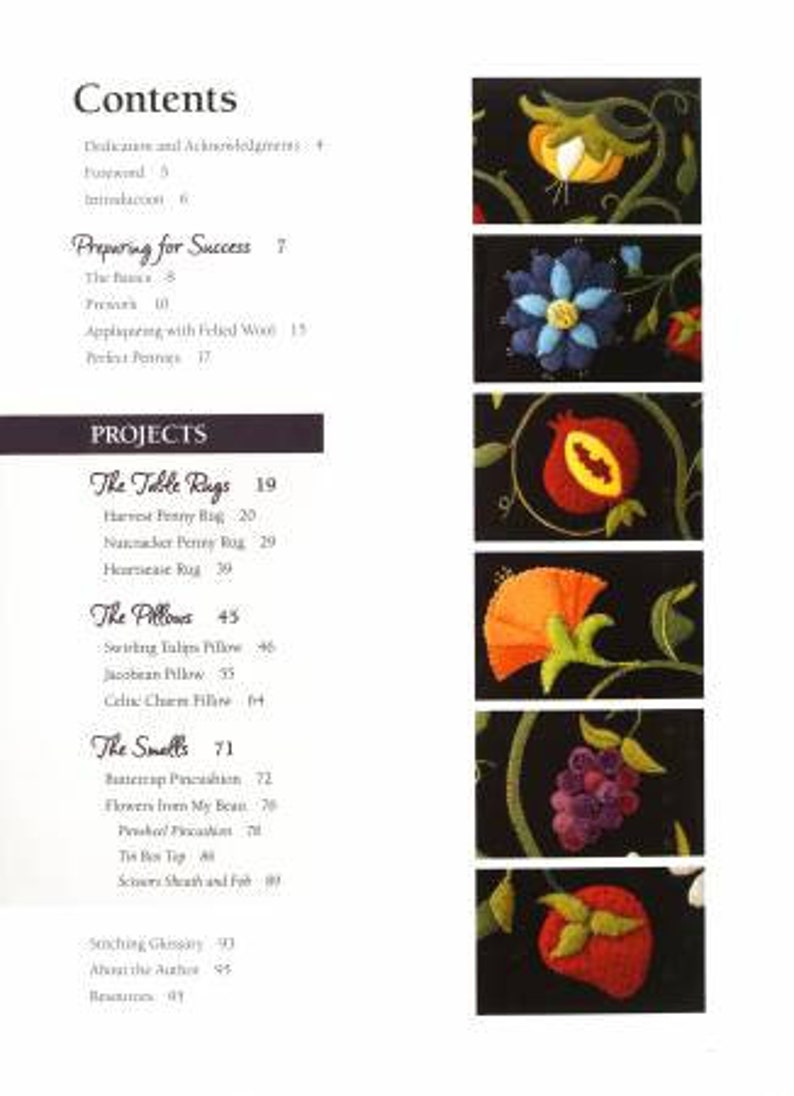 Gorgeous Wool Applique Book - Etsy