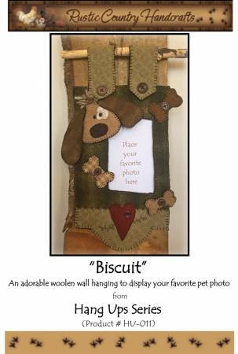 Rustic Country Handcrafts Hang up Series Biscuit Bandit - Etsy