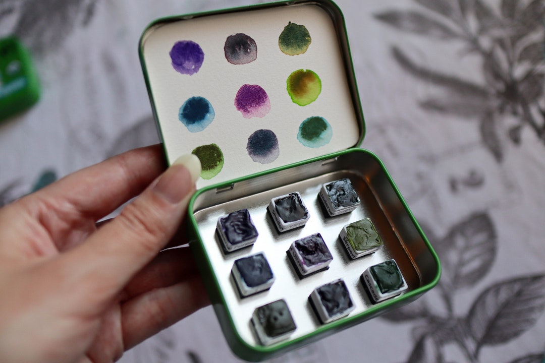 Daniel Smith Color Shifting Professional Watercolor Palette Set of 9 ...