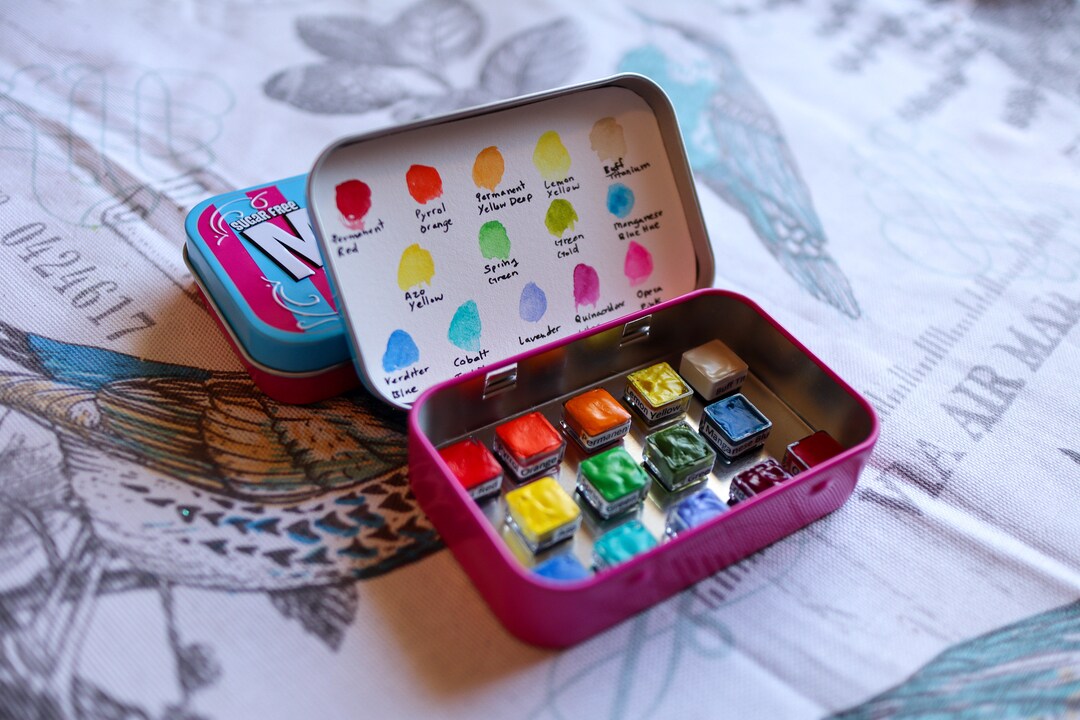 Daniel Smith Spring Forward Set of 14 Watercolors 0.5 Ml Pans Spring ...