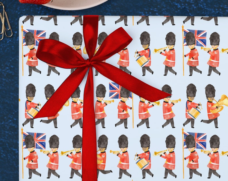 King Charles III Coronation Wrapping Paper for Him London - Etsy UK