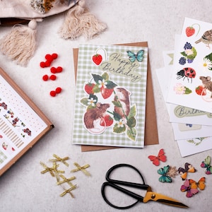 DIY Make Your Own Greeting Card Kit | Hedgerow Crafting Kit Box for ...