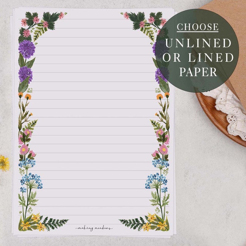 Letter Stationery - Etsy