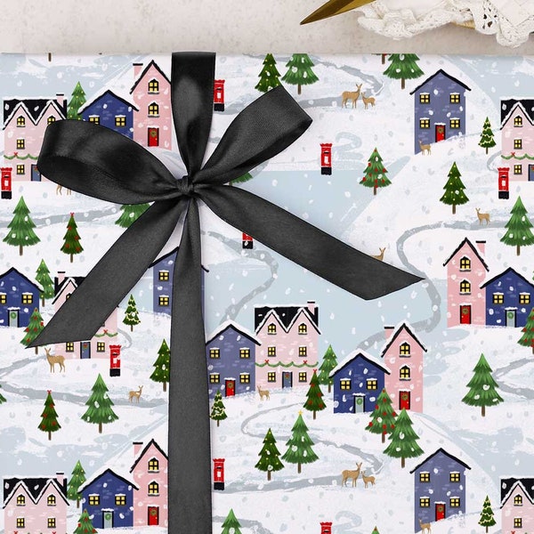Christmas Wrapping Paper - Etsy UK