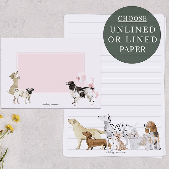 Pet Writing Paper