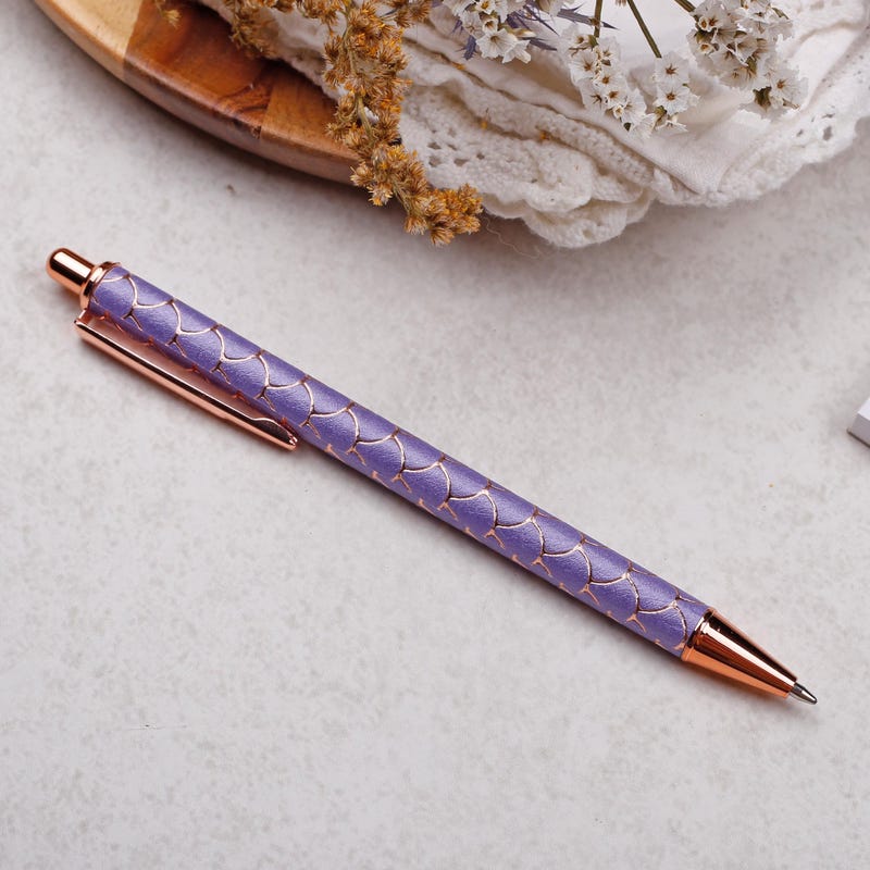 Purple Ink Pens - Etsy UK