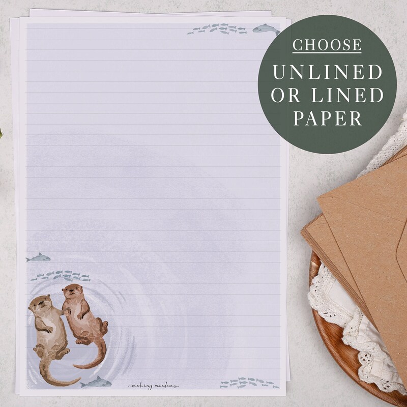 Cute Writing Paper - Etsy