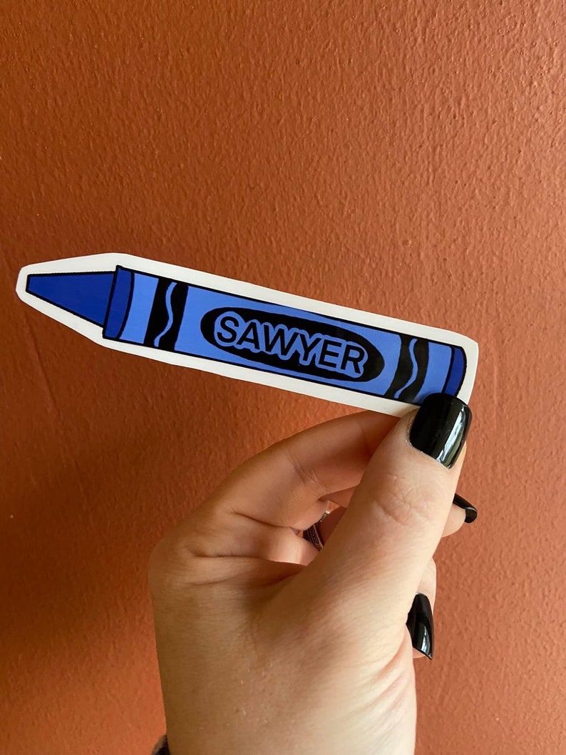 Personalized, Custom, Made to Order, Crayon, Crayola Inspired, Name ...