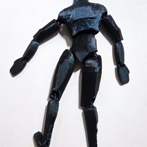 Articulating Human - Ragdoll - Crash Dummy - 3D Printed PLA Plastic ...