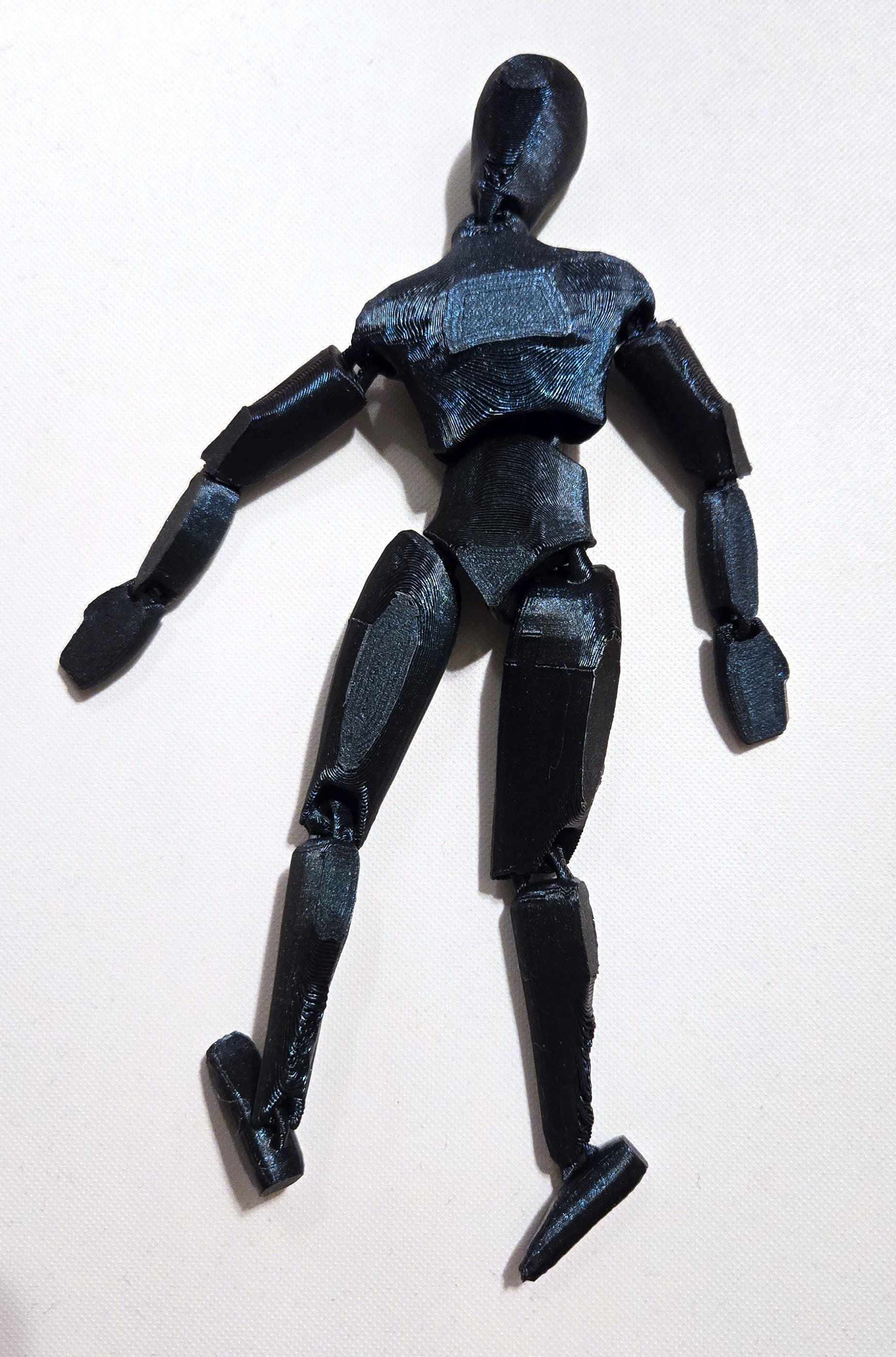 Articulating Human - Ragdoll - Crash Dummy - 3D Printed PLA Plastic ...