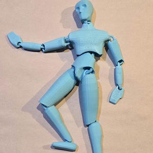 Articulating Human - Ragdoll - Crash Dummy - 3D Printed PLA Plastic ...