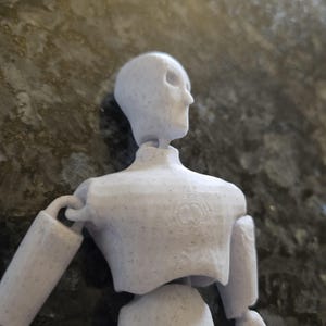 Articulating Crash Dummy Fidget Toy – 3D Printed PLA Plastic, Free ...