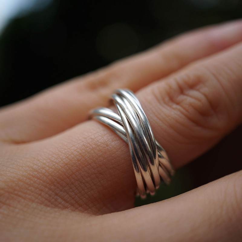 Interlocking Rings - Etsy