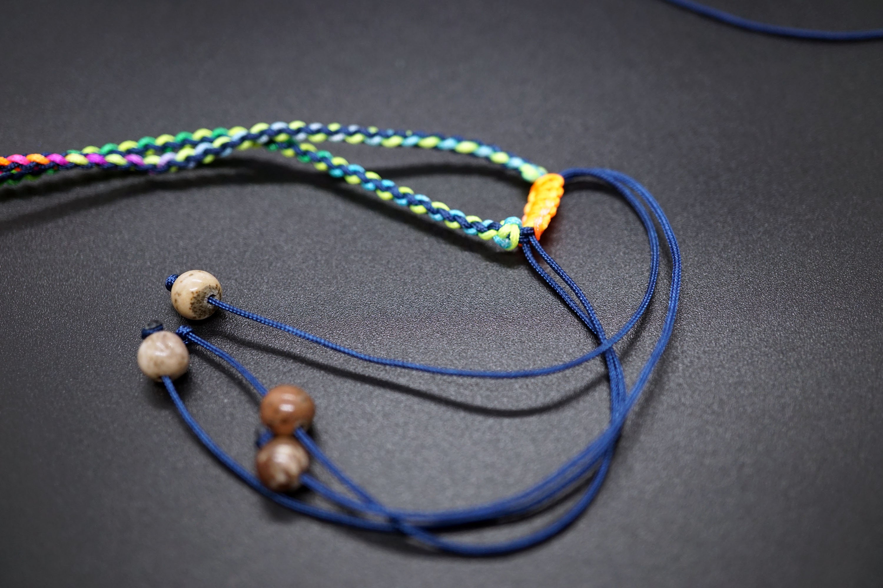 Braided Rope knots Ncklace Adjustable Cord Necklace For | Etsy