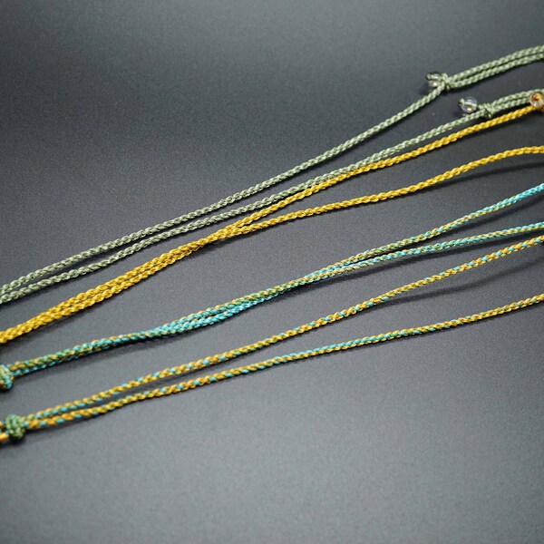 Braided Necklace - Etsy