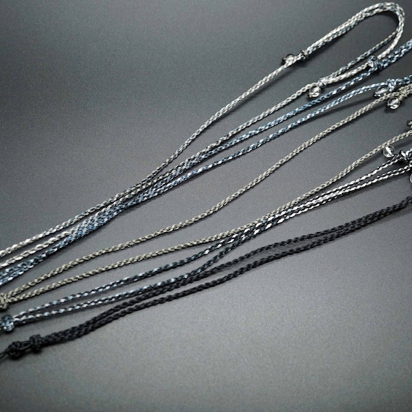 Braided Necklace - Etsy