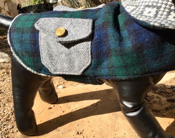 Dog Jacket Custom Dog Jacket Tweed Dog Jacket Bespoke Dog | Etsy
