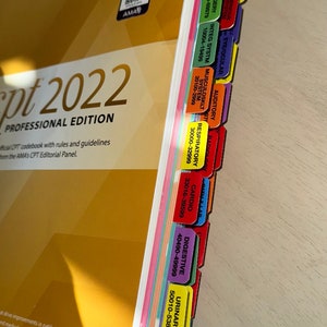 2026 HCPCS- Tabbing System | Medical Coding Tabs | Book NOT Included - Etsy