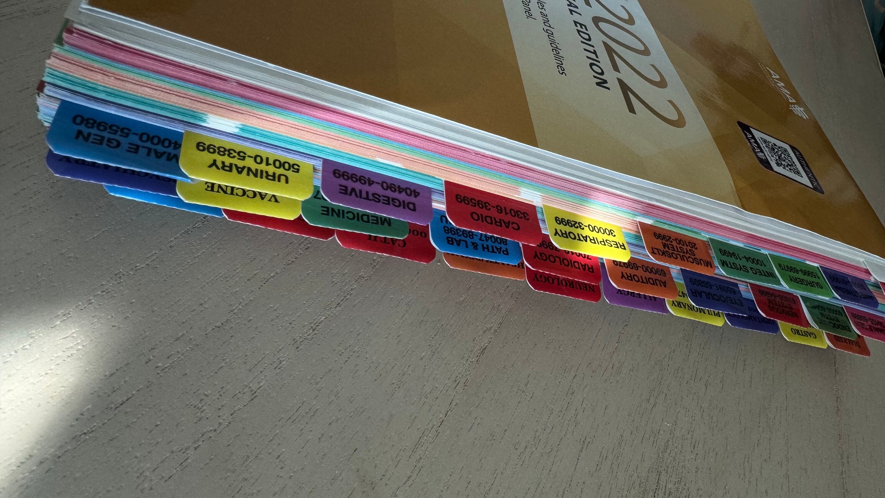 2025 HCPCS- Tabbing System | Medical Coding Tabs | Book NOT Included - Etsy