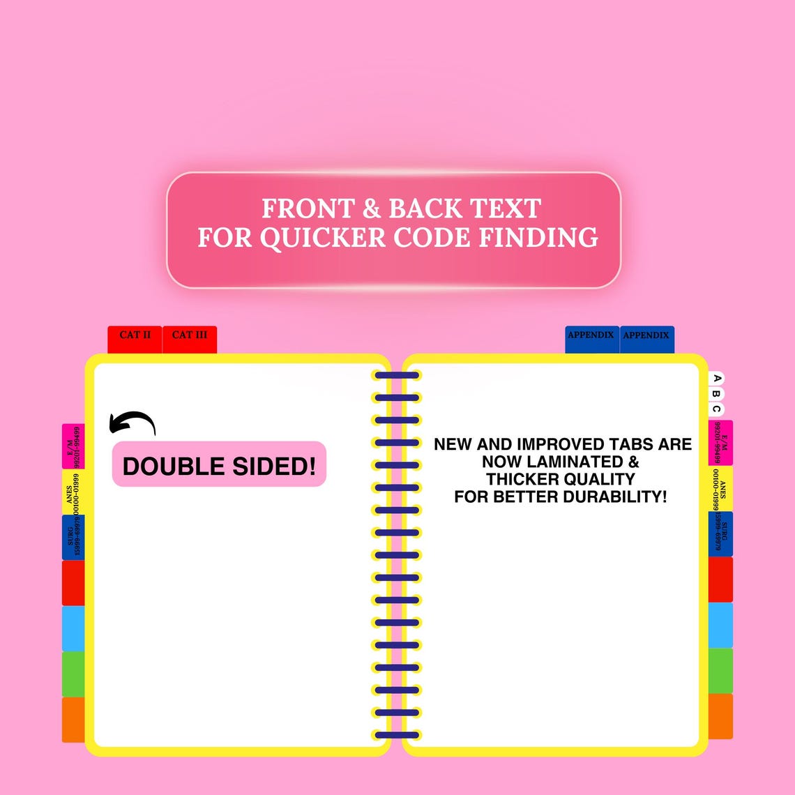 2025 CPT - Tabbing System | Medical Coding Tabs | Book NOT Included - Etsy