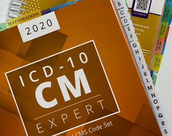 Medical Coding Book Tabs - Etsy