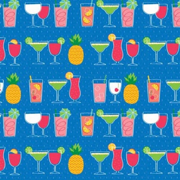 Cocktail Fabric - Etsy