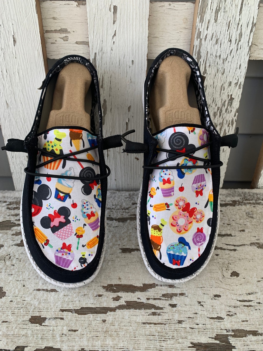 Custom Sweet Treat Character Hey Dude Shoe - Women’s - Etsy