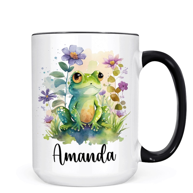Custom Frog Coffee Mug - Etsy