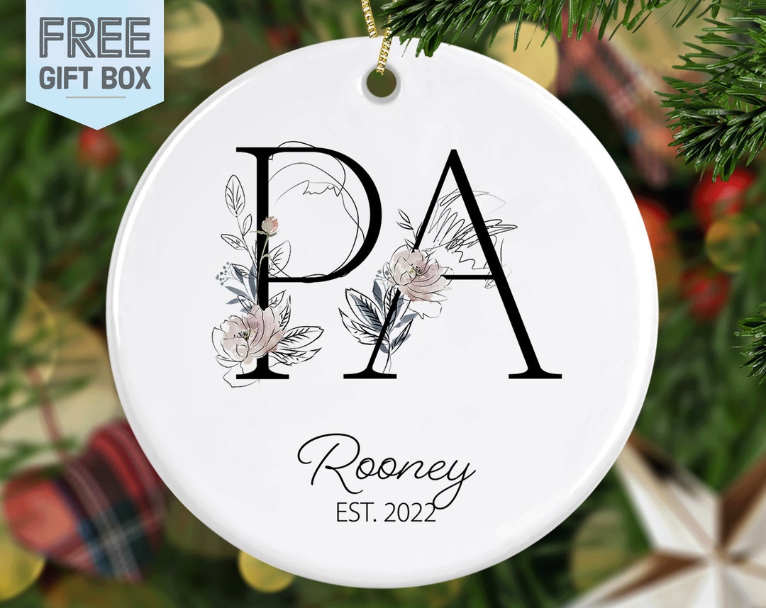 Personalized Physician Assistant Christmas Ornament, PA Graduation ...