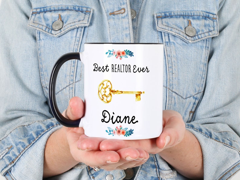PERSONALIZED Best Realtor Ever Mug Realtor Mug Realtor Gift - Etsy