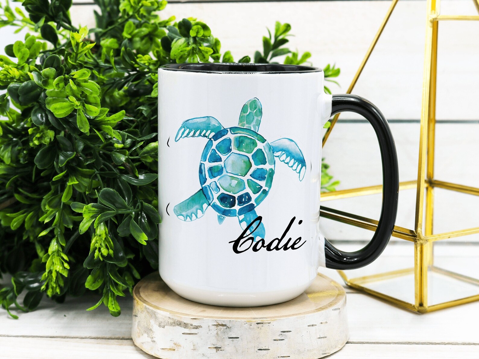 PERSONALIZED Turtle Mug Turtle Lover Gifts for Him Gifts - Etsy