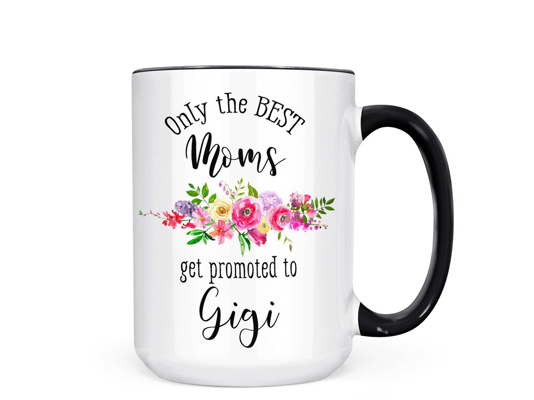 Promoted to Gigi Pregnancy Announcement Mug, Baby Announcement, Gigi ...