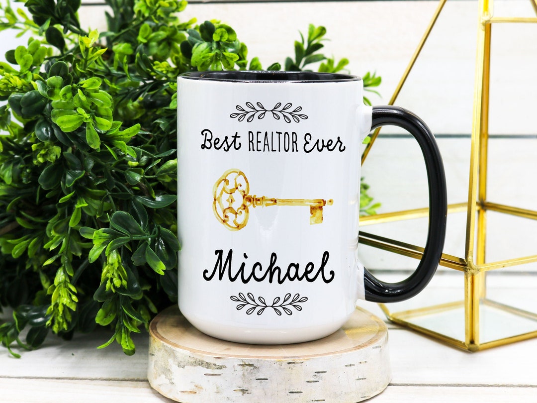 PERSONALIZED Best Realtor Ever Mug, Realtor Mug, Realtor Gift, Realtor ...