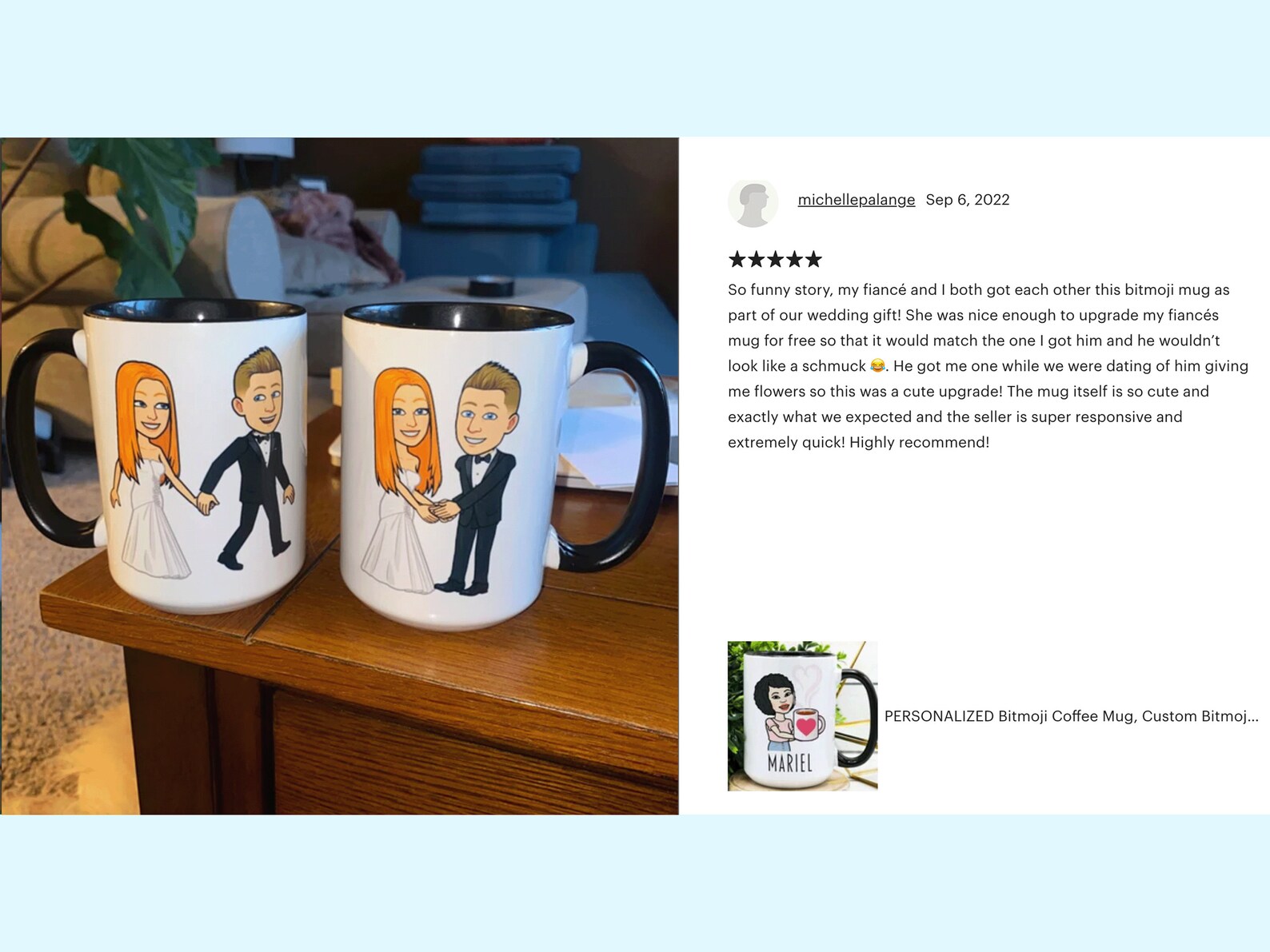 Personalized Bitmoji Coffee Mug: Custom Ceramic Mug, Coworker Gift - Etsy