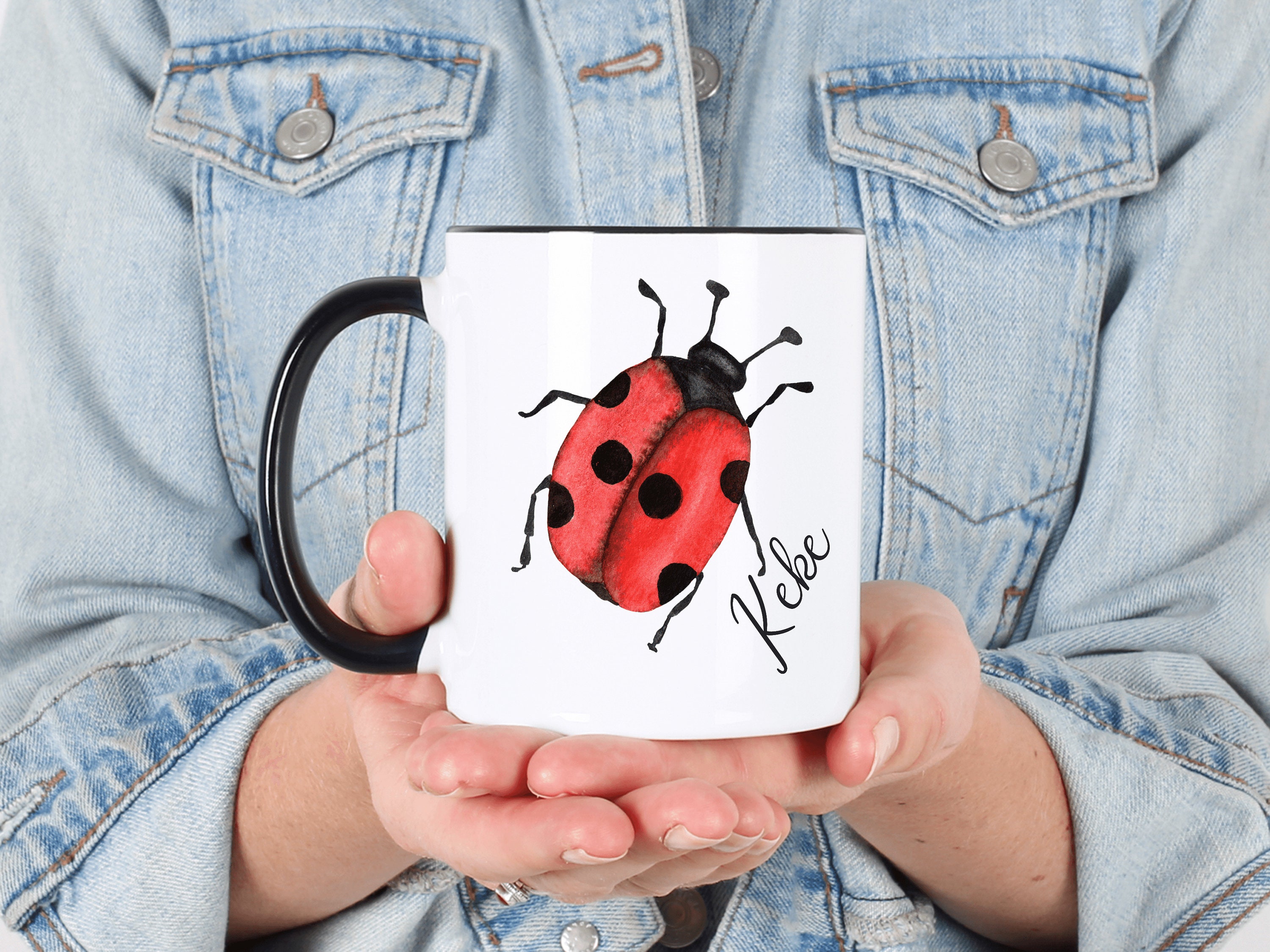 PERSONALIZED Ladybug Mug Ladybug Lover Ladybug Gifts for - Etsy