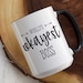 Worlds Okayest Boss Mug, Funny Mug for Boss, Gift for Boss, Boss Coffee ...