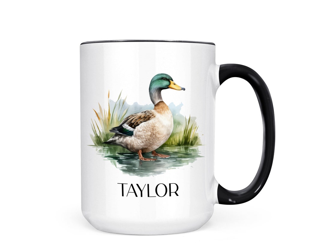 Personalized Duck Coffee Mug: Mallard Hunting Gift - Etsy