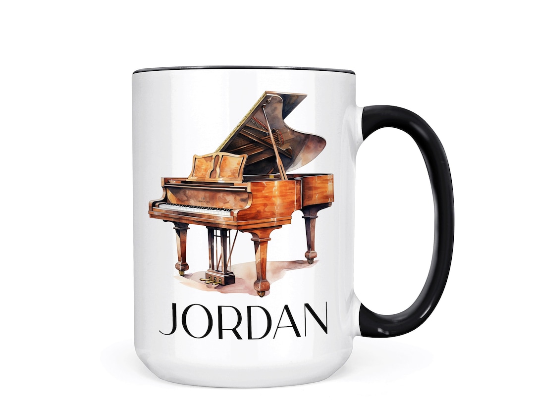 Personalized Piano Coffee Mug: Musician Gift - Etsy