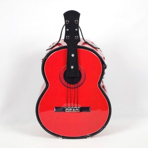 Classic Guitar Red - Etsy