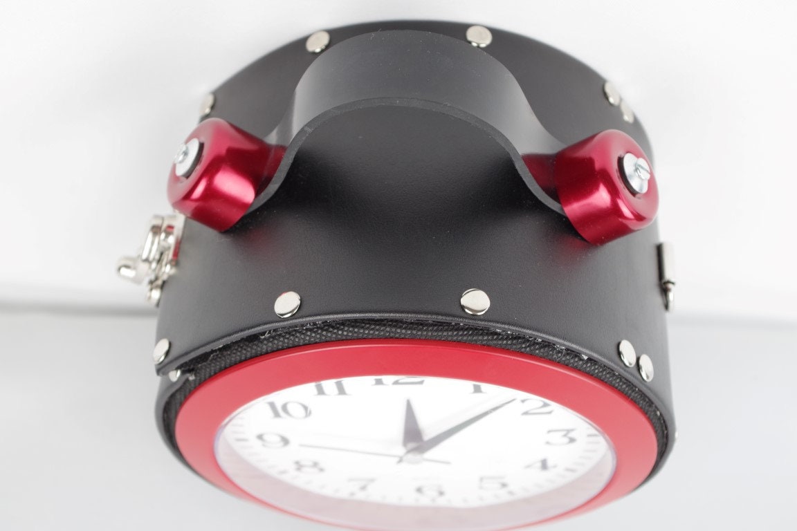 Clock Bag Red | Etsy