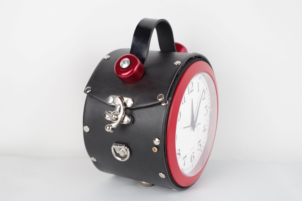 Clock Bag Red | Etsy